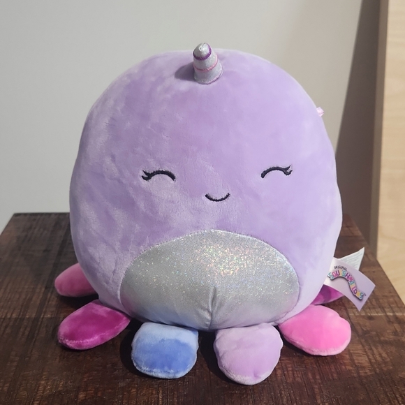 Kellytoy | Toys | Nwot Squishmallow Davina The Octopus Unicorn 8 | Poshmark